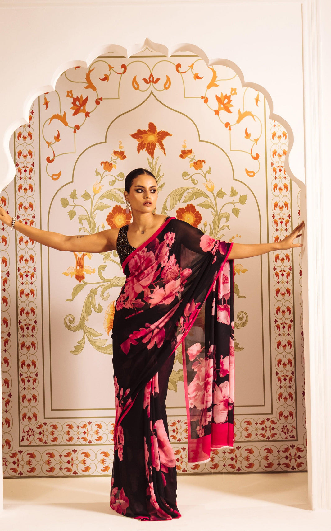 Buy Designer Cocktail Party Saree Online | Studio 113